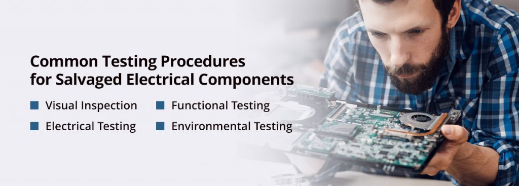Methods for Testing Salvaged Electronic Components